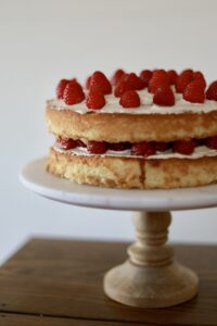 The Best Yellow Cake With Earl Gray Tea Cream - Her Humble Home
